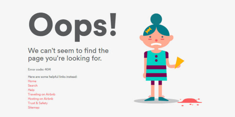 21 Examples Of The Best 404 Page Ever For Your Totally On-Brand Web Design