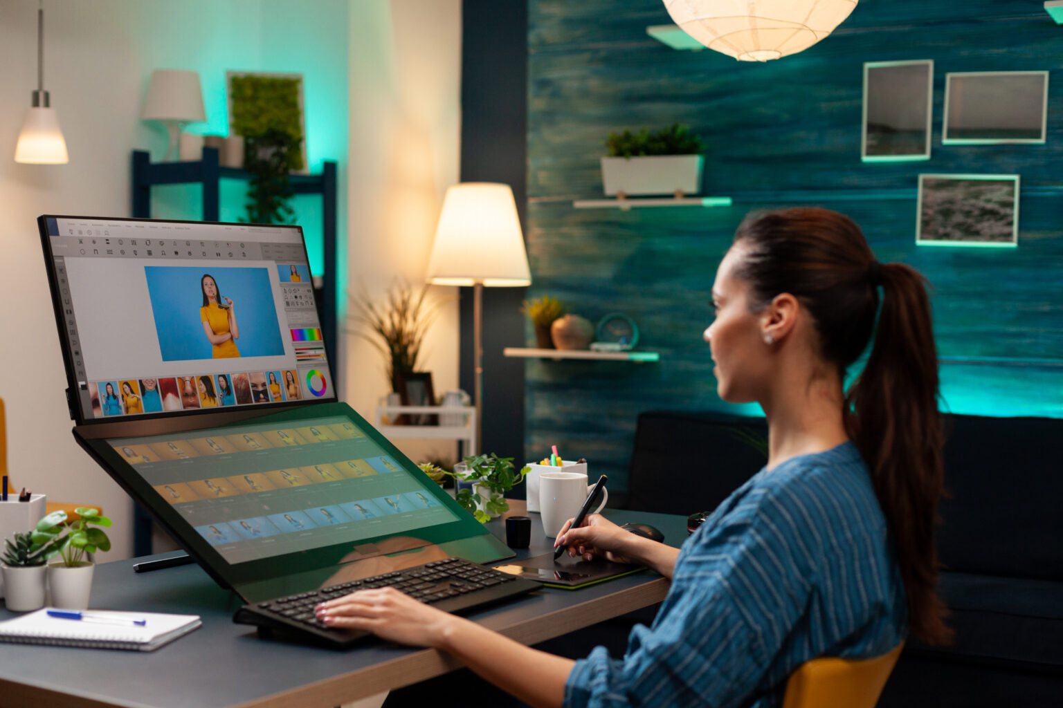 Top Ergonomic Graphic Designer Desks : Best Desk Setup and Desk For ...
