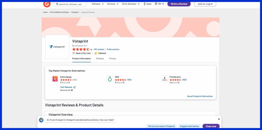 Comprehensive Vistaprint Reviews: Pros, Cons, and User Experiences ...
