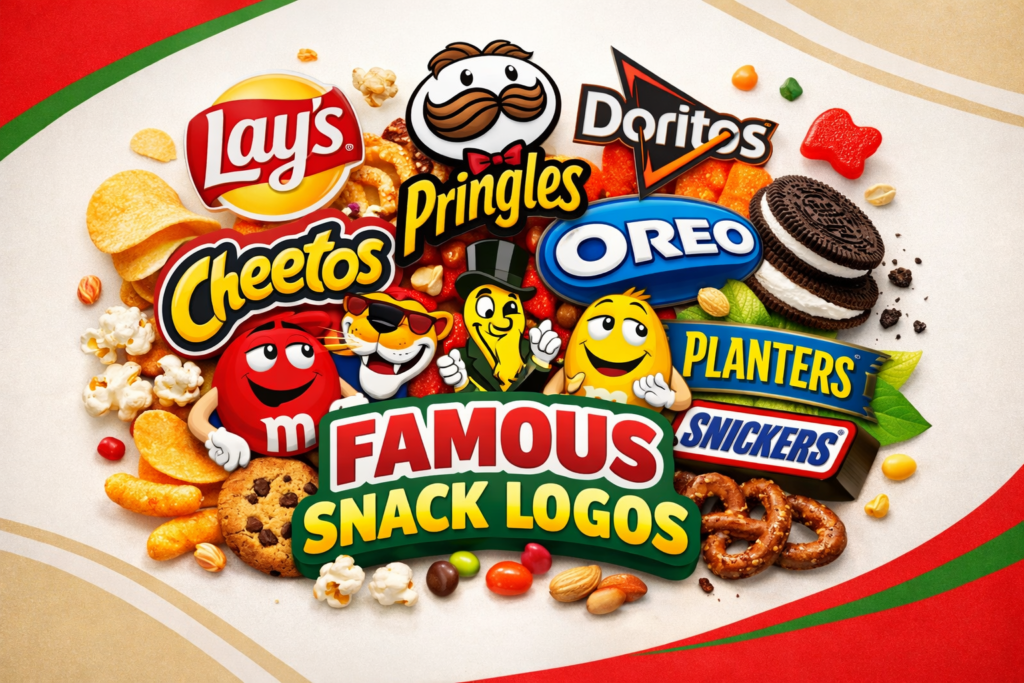 Top 20 Famous Snack Logos of All Time + what makes them work - Graphically